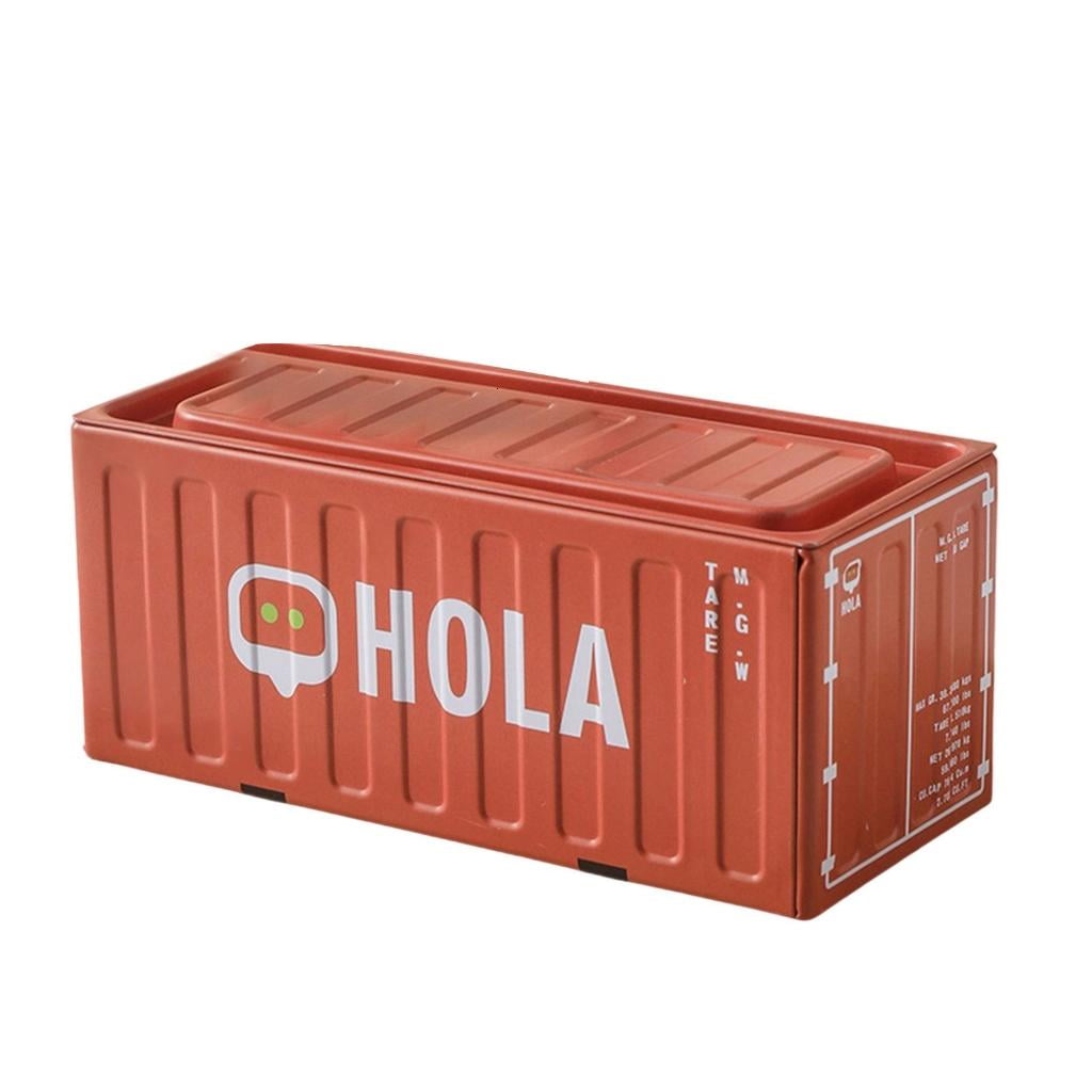 YIEMEEN Contemporary Container Themed Storage MultiPurpose container ...