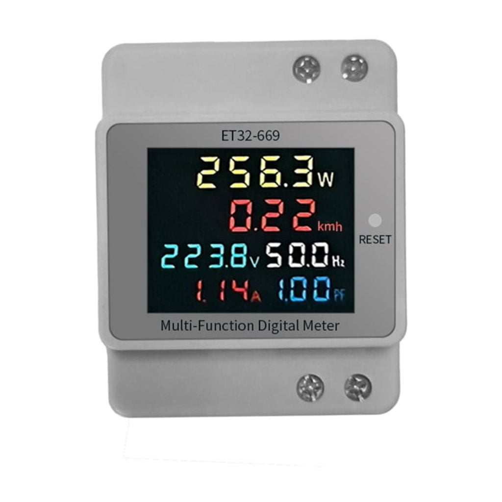 YIEMEEN Digital Single Phase Energy Meter Tester Electricity Usage ...