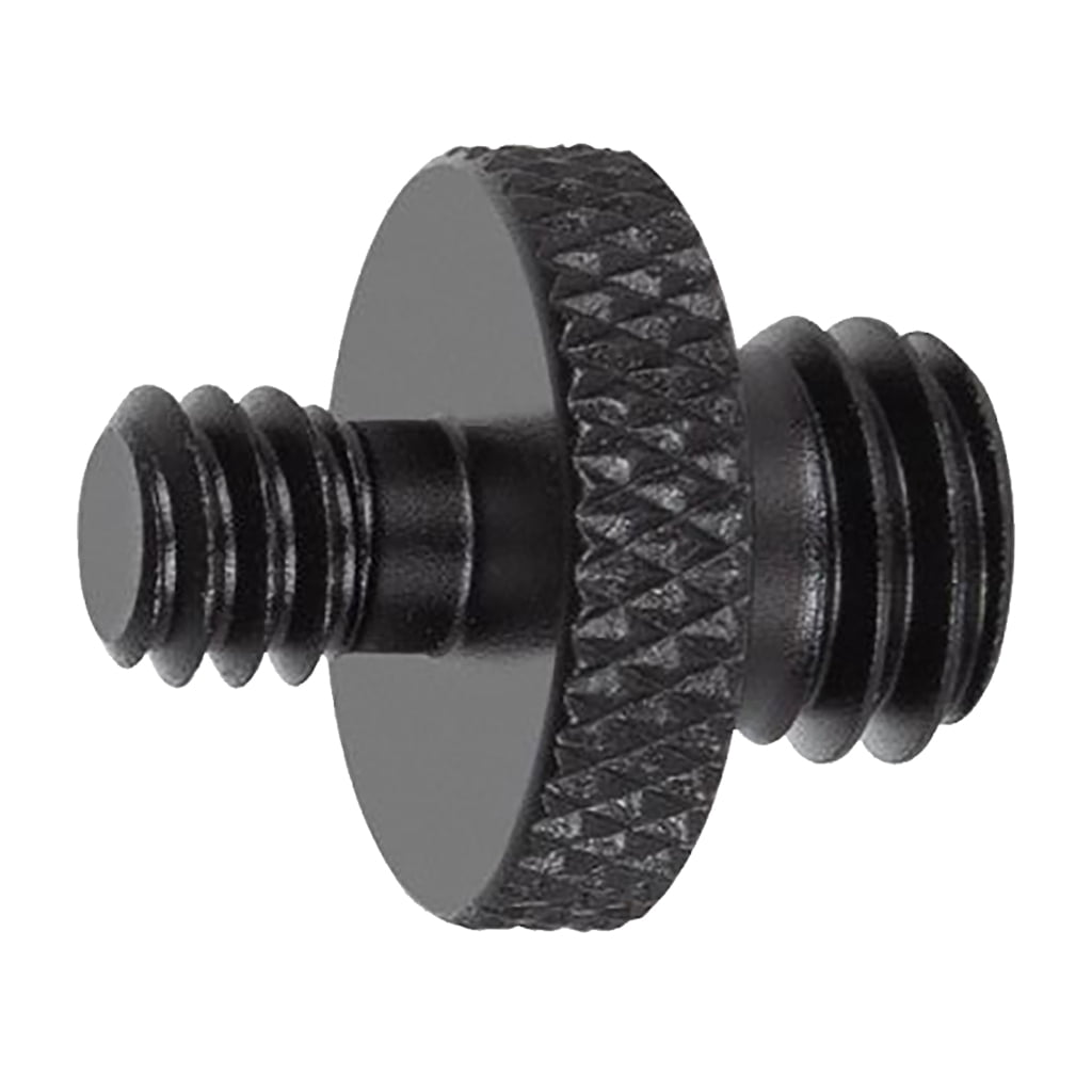 YIEMEEN Double Headed Metal Screw Adapter 1/4" Male to 1/4" or 3/8 ...