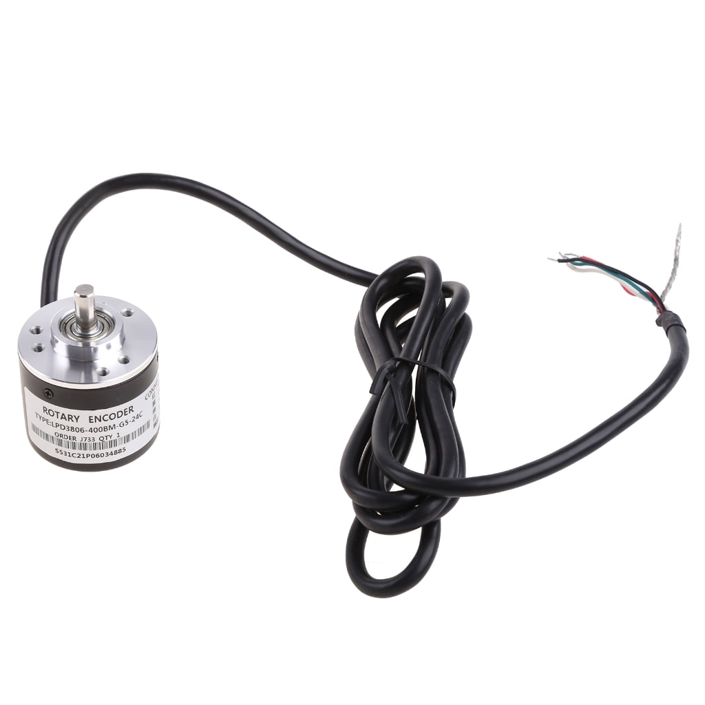 YIEMEEN Encoder 400P/R Incremental Rotary Encoder 400p/r AB phase ...