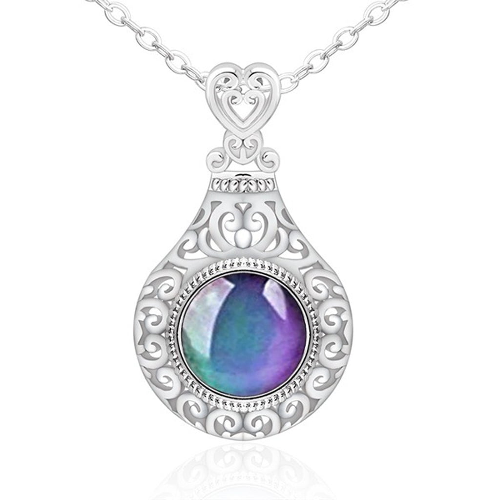 YIEMEEN Exquisite Emotion Feeling Temperature Rings Heart Color Change ...