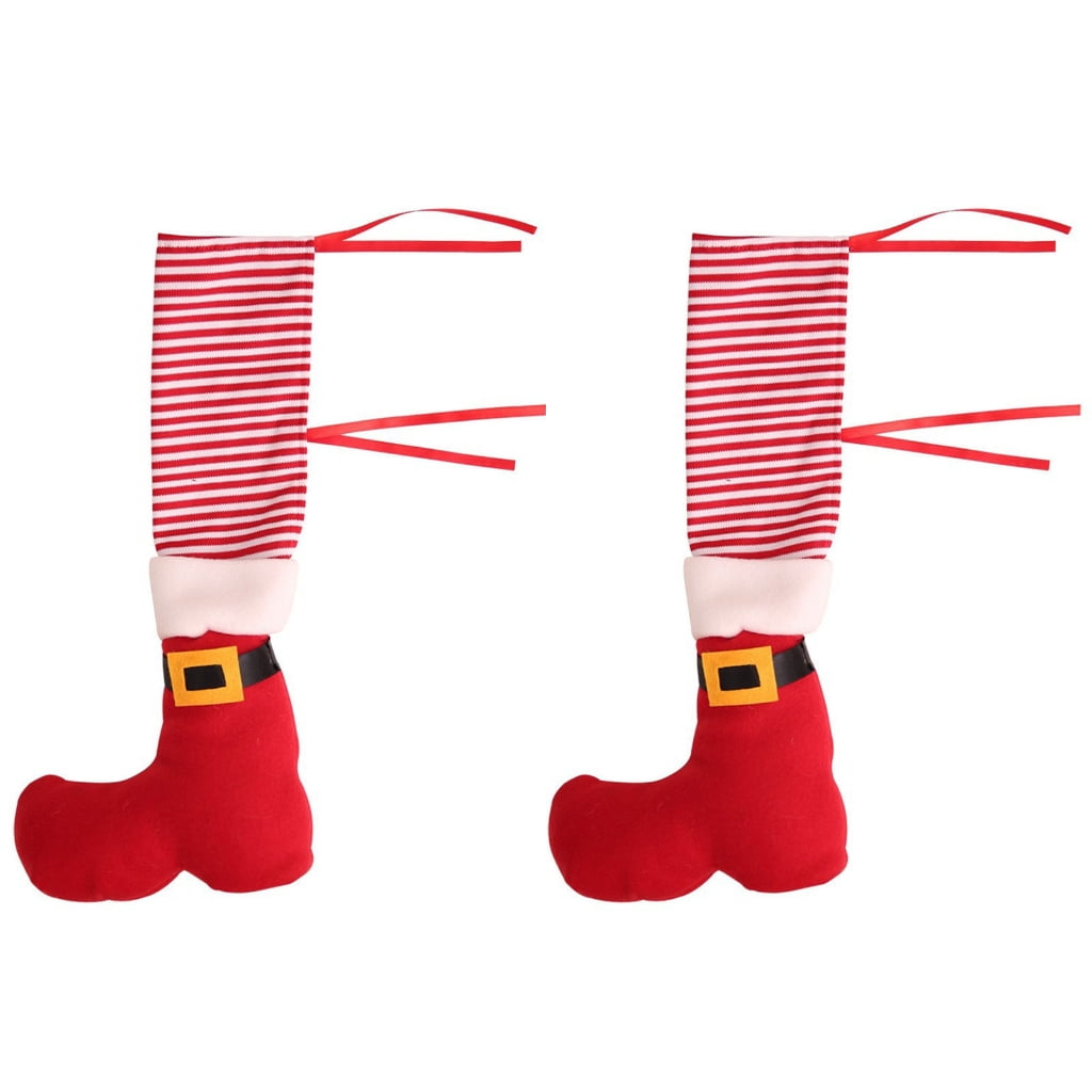 YIEMEEN Festives Table Leg Sleeves Noise Reducing Nonwoven Chair Leg ...