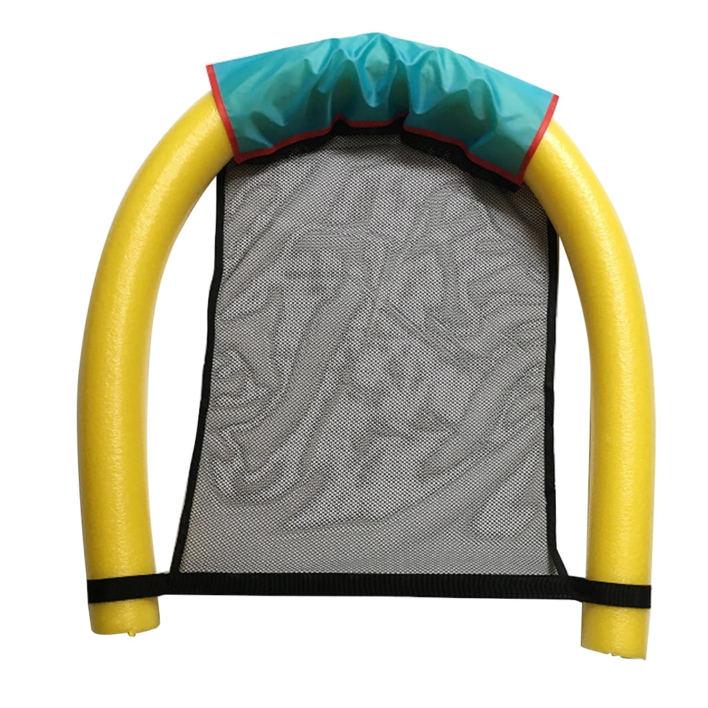 YIEMEEN Floating Pool Noodle Mesh Chair, Pool Sling Mesh Net Chair ...