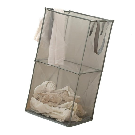 YIEMEEN Foldable Square Laundry Storage With Meshes Ventilation Ensures ...