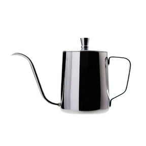 Easyworkz Gooseneck Coffee Kettle, 12 oz Stainless Steel, Black ...