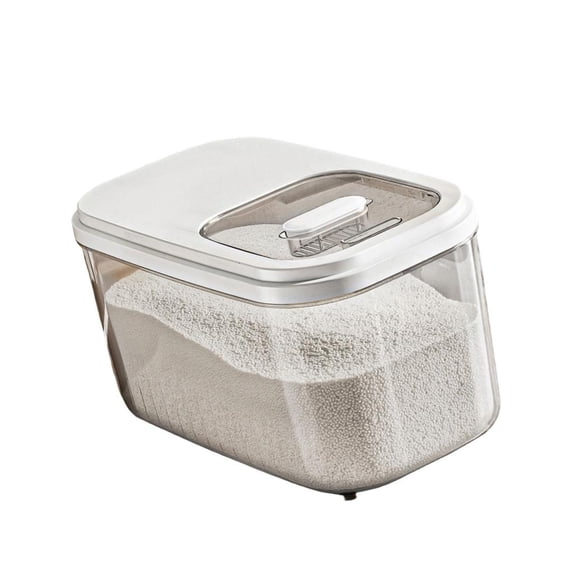 YIEMEEN Grains Storage Container Sliding Lid Designs Easy Access ...