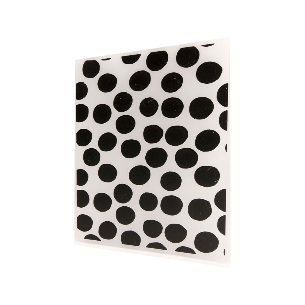 YIEMEEN Grid Dot Embossing Folders Plastic Embossing Stencils for ...