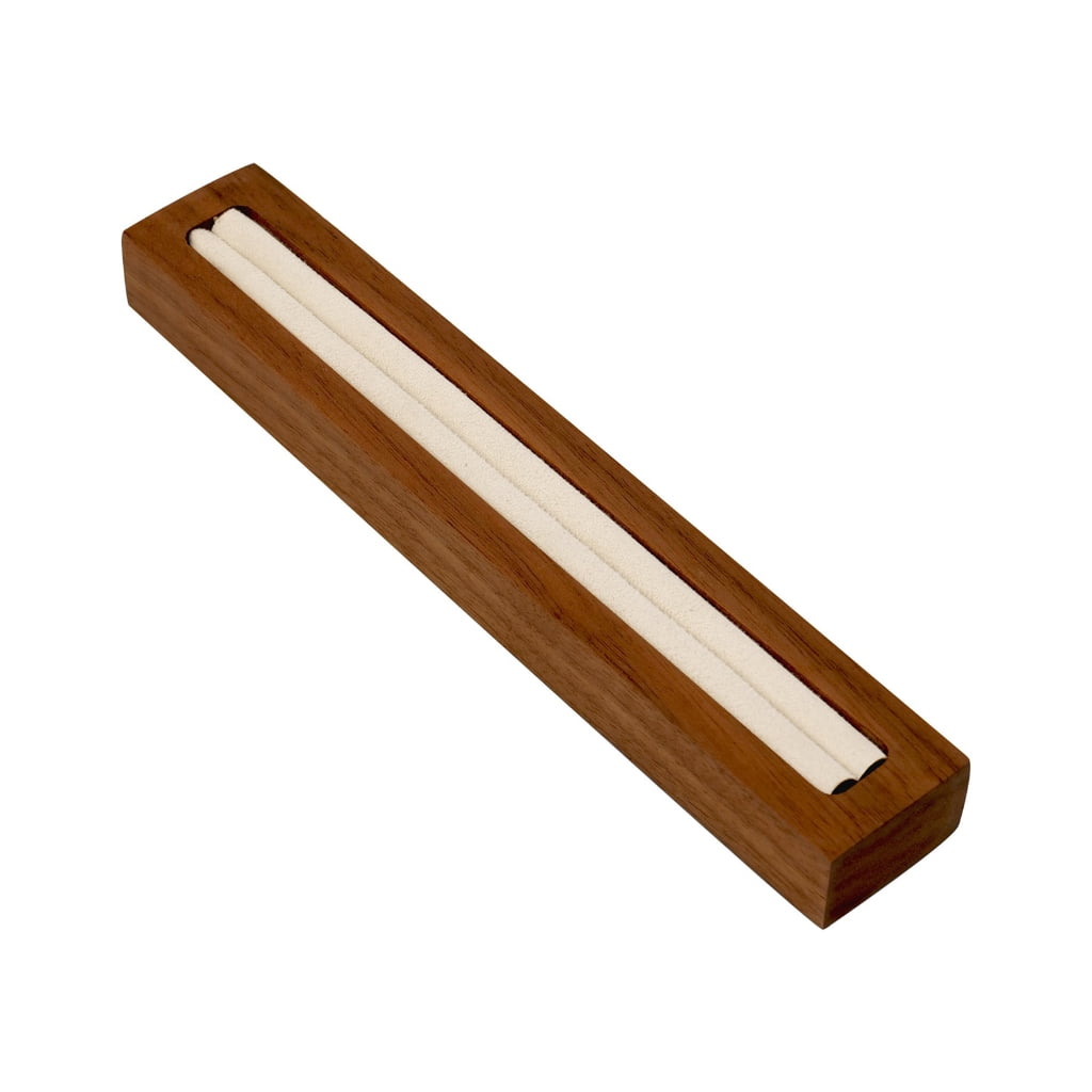 YIEMEEN Handcrafted Wood Rings Display Stand Stylish Walnut Rings ...