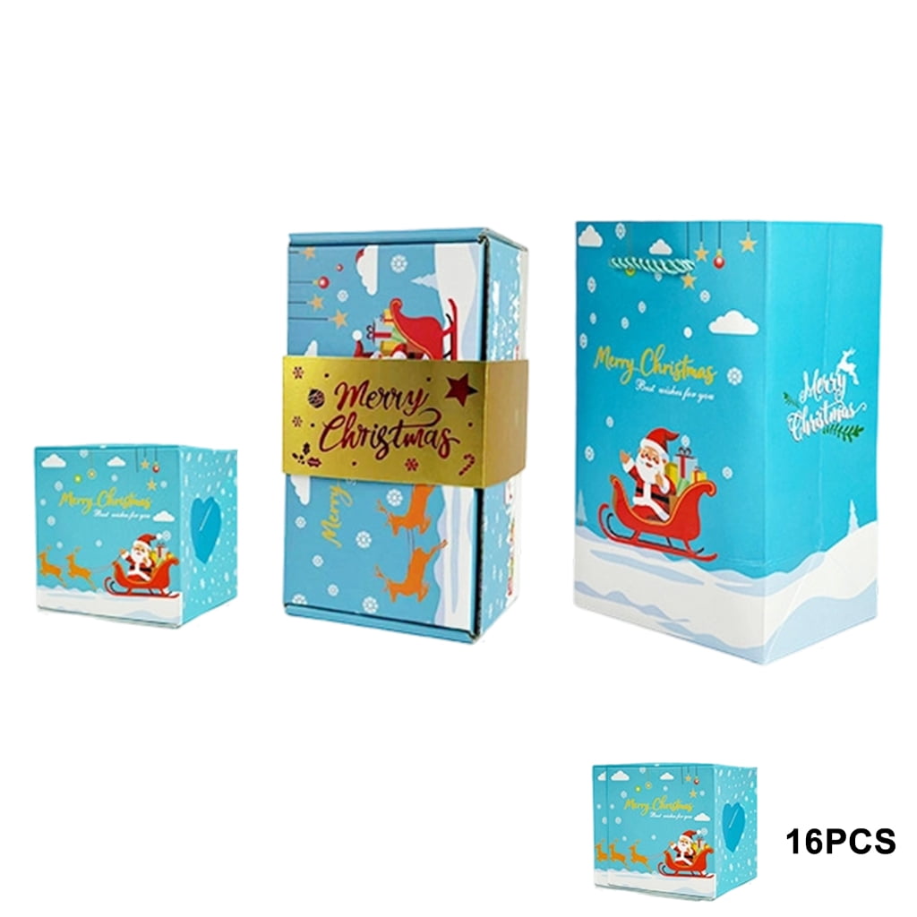 YIEMEEN Holiday Prize Box Creative Gift Wrapping Recyclable Paper Craft ...