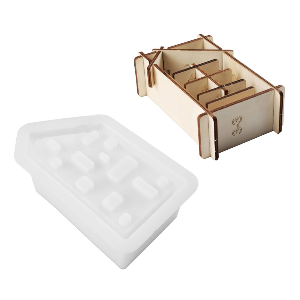 YIEMEEN Hollow Church Candle Holder Molds Hollow Church Candlestick ...
