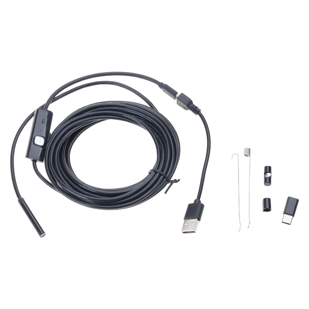YIEMEEN Industrial Endoscope Waterproof Piping Endoscopy USB Mini ...
