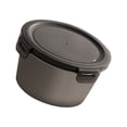 YIEMEEN Leakproof Lunch Box 304 Stainless Steel Texture Food Preserver ...