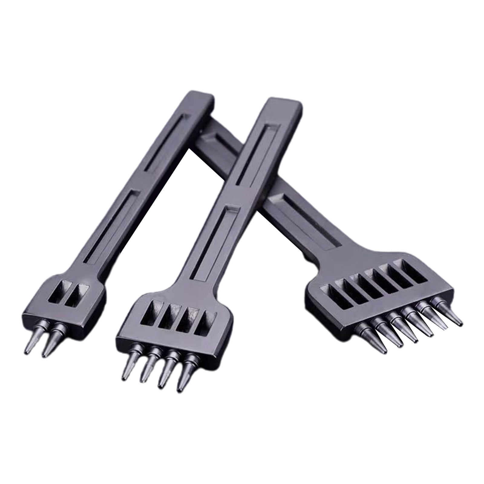 YIEMEEN Leather Craft Tool Punch Tools Hand Hole Punches DIY Round ...