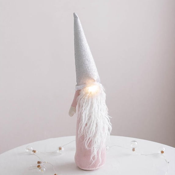 YIEMEEN Long Leg Elf with Switch Button Battery Lighting Hanging Santa ...