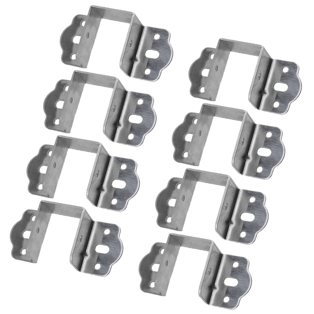 YIEMEEN Metal Bed Frame Holders Bed Frame Anchors Furniture Fixing ...