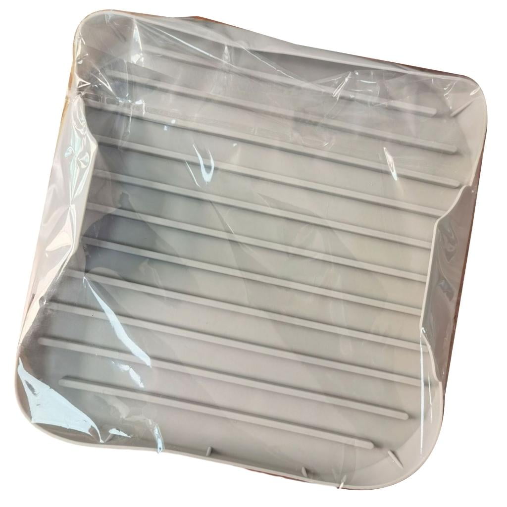 YIEMEEN Microwave Bacons Cooker Food Grade Silicone Tray For Crispy ...