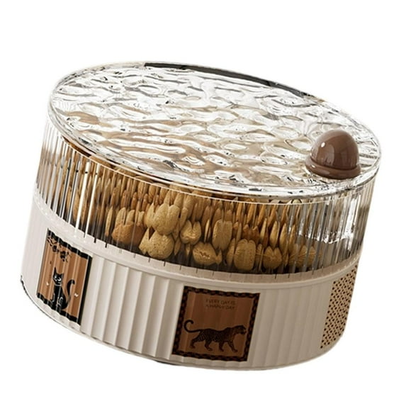 YIEMEEN Multilayer Snacks Storage Box with Removable Compartments for ...