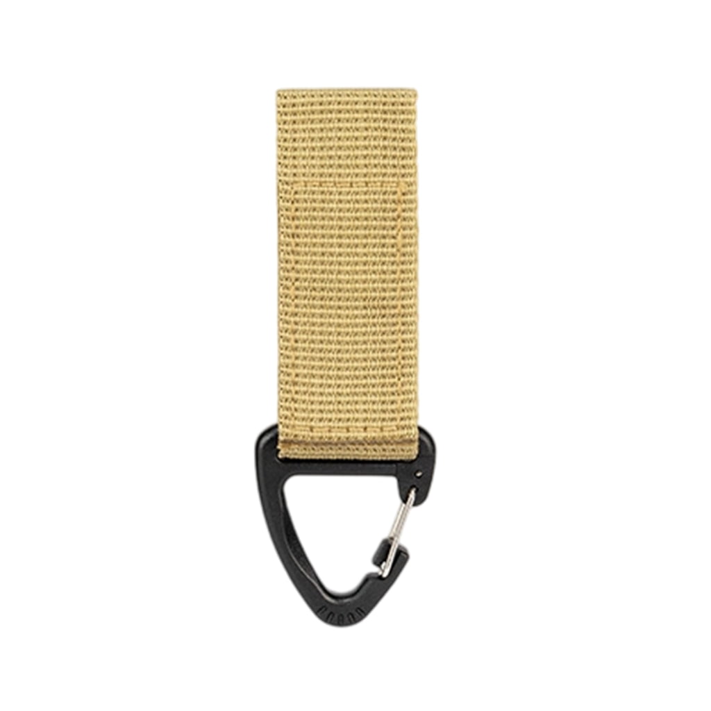 YIEMEEN Multipurpose Nylons Triangle Clip Rotating Camping Carabiner ...