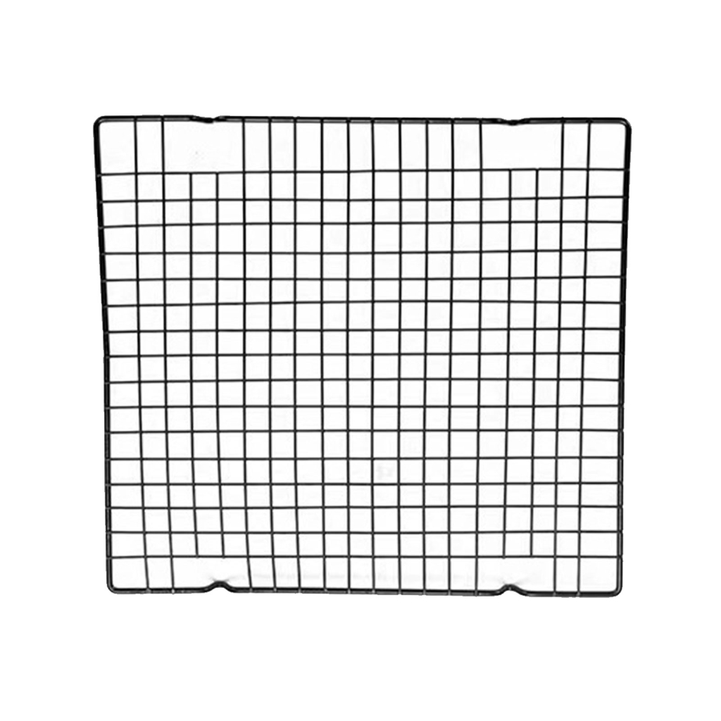 YIEMEEN Non Stick Barbecue Net Bread Cooling Rack Foldable BBQ Mesh ...