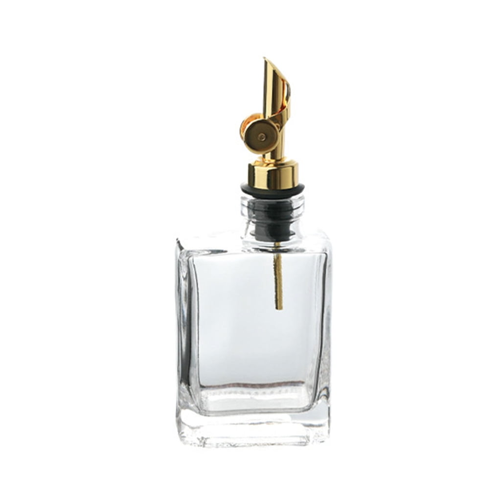 YIEMEEN Olives Oil Glass Cooking Container Cruets with Pourer Spout ...