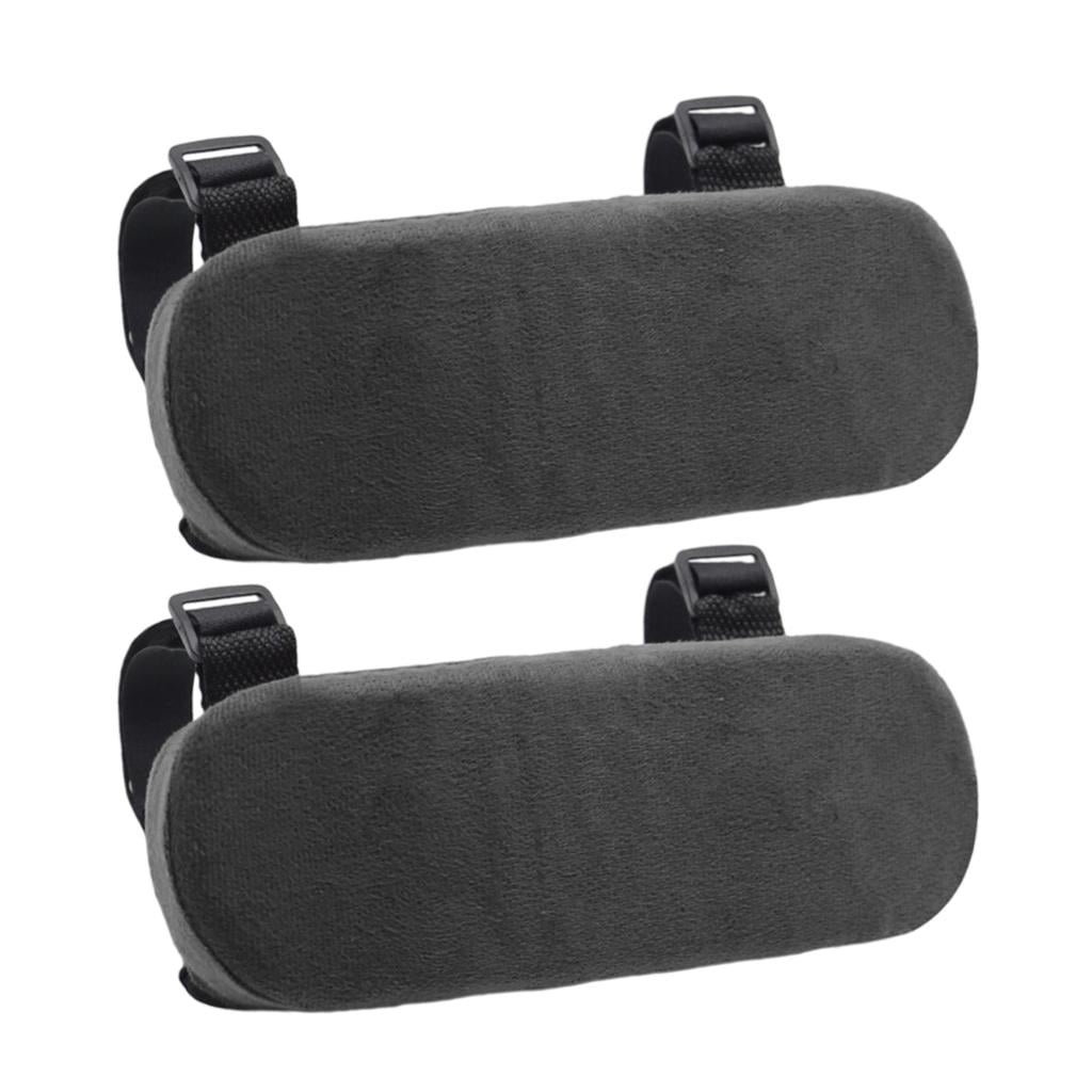 YIEMEEN Plush Car Seat Armrest Cushion Ergonomic Support Universals Fit ...