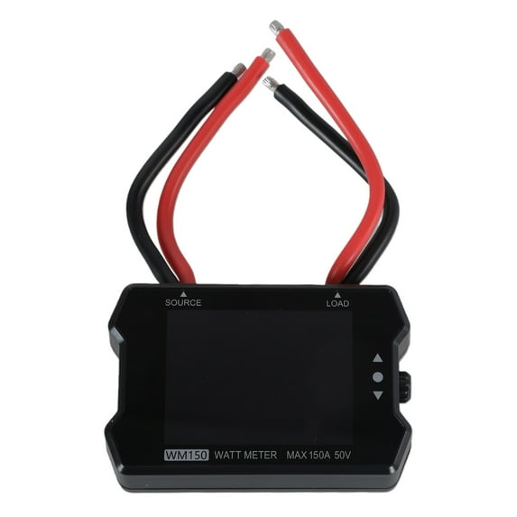 YIEMEEN Power Testing Equipment WM150 150A 50V Watt Meter Power Tester ...