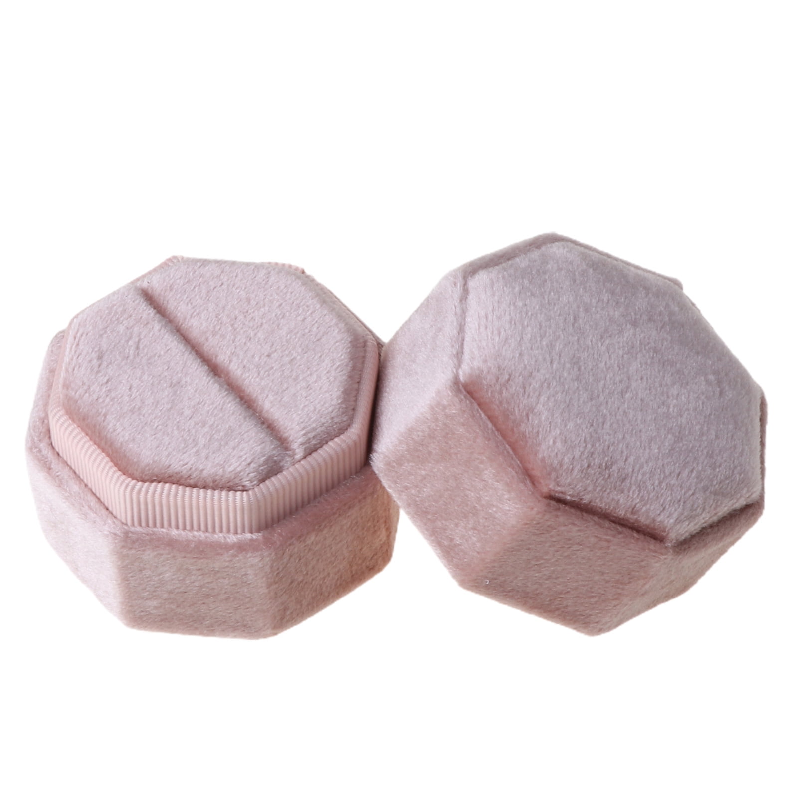 YIEMEEN Premium Velvet Ring Bearer Box for Proposal Engagement Wedding ...