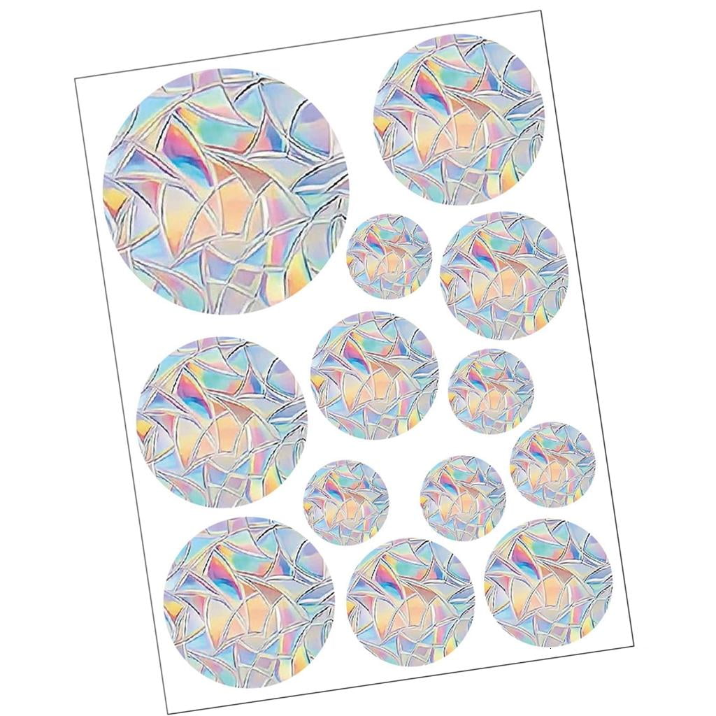 YIEMEEN Prisms Window Decal PVC Antis-Collision Sticker Bird ...