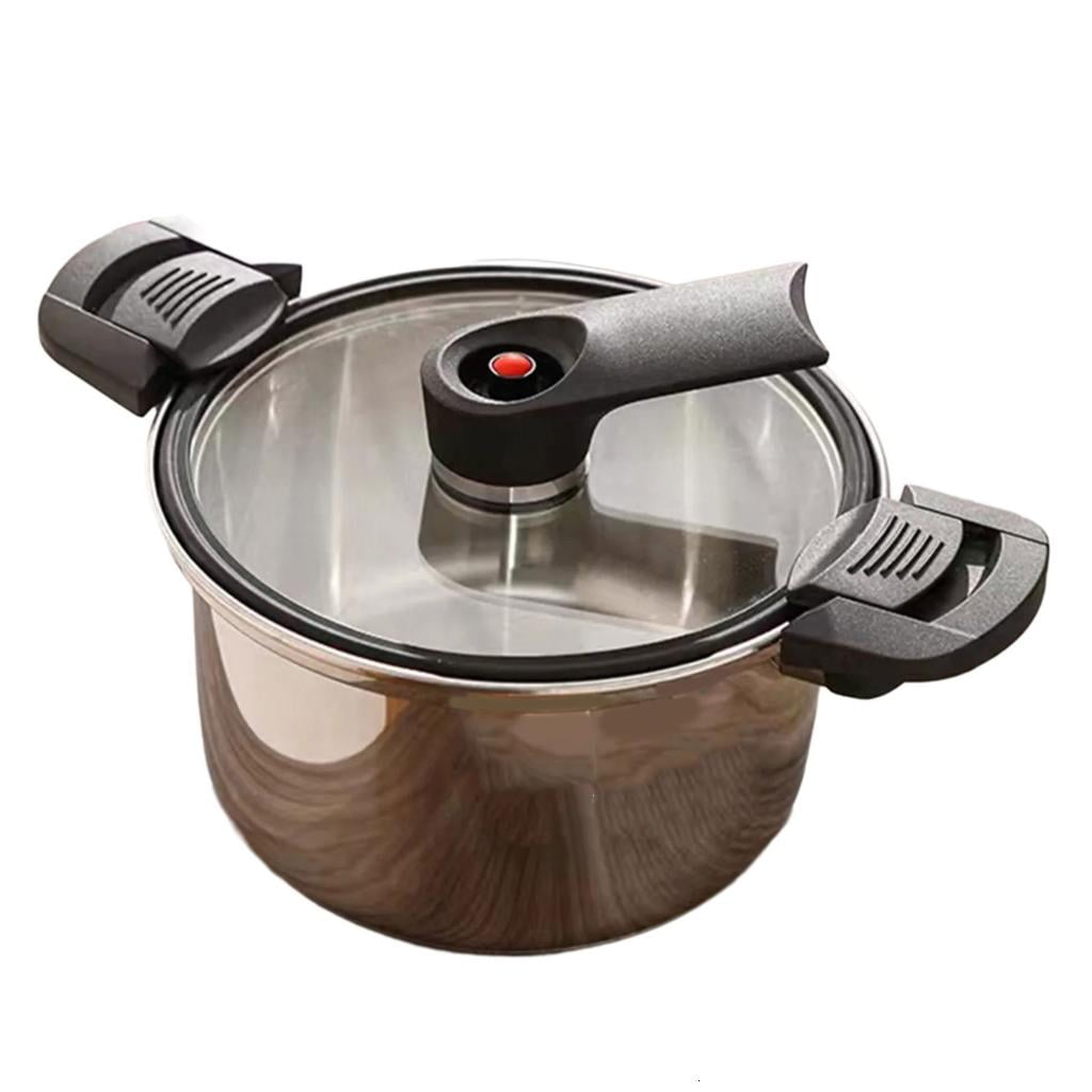 YIEMEEN Quick Cooking Stainless Steel Pressure Pot Corrosions Resistant ...