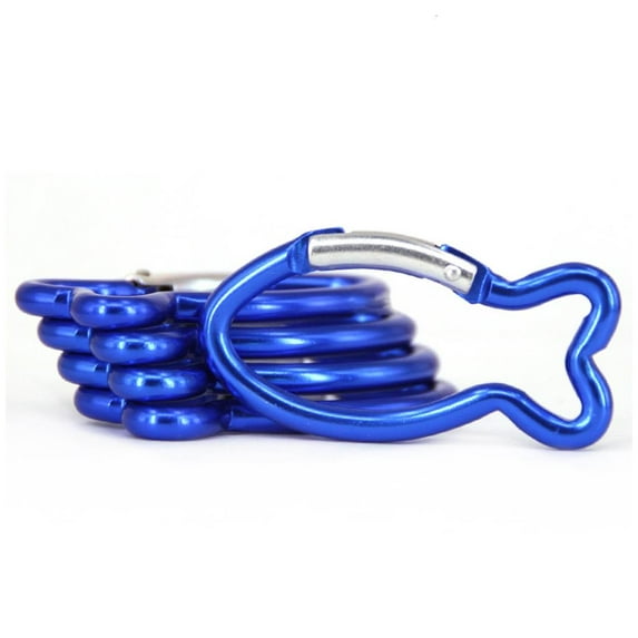 YIEMEEN Quick Link Spring Snap Lock Metal Carabiner Keychain Hook Clip ...