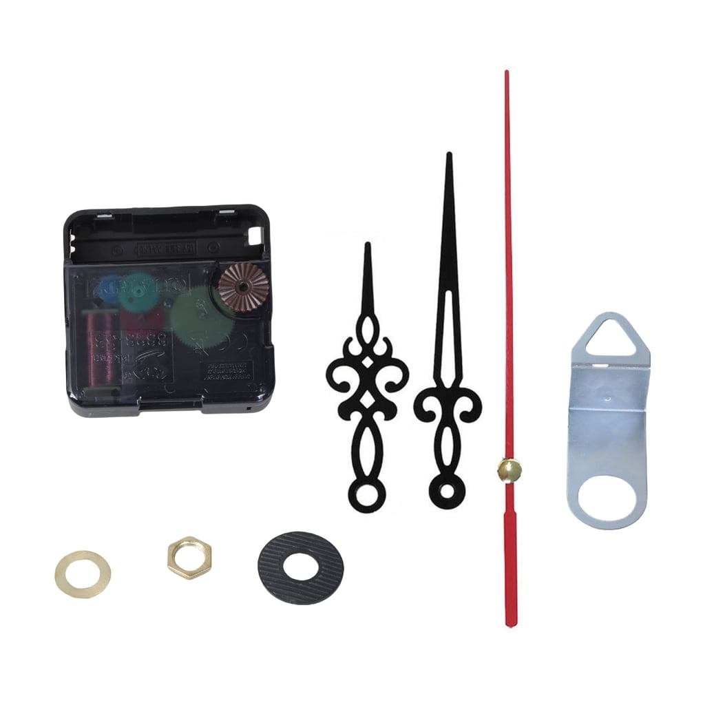YIEMEEN Quiet Wall Clock Mechanism Kits with Antique Arrowed Hands for ...