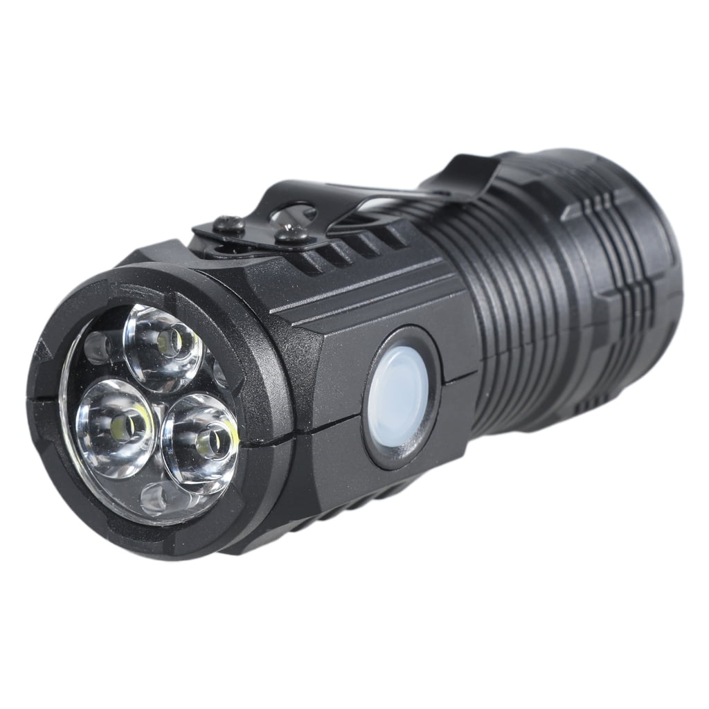 YIEMEEN Rechargeable LED Flashlights Pocket Torches Mini Flash Super ...