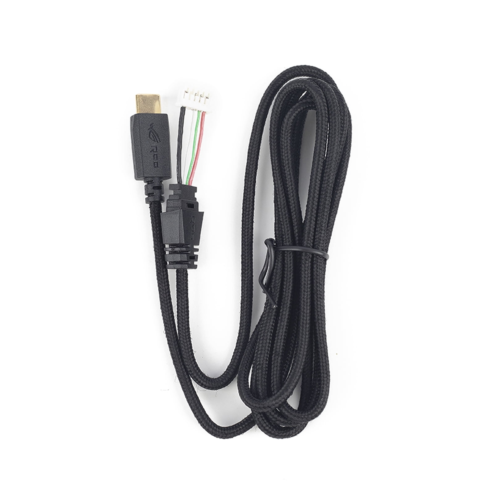 YIEMEEN Replacement Opne-end Bare Cord Line Headphone Cable Stereo ...