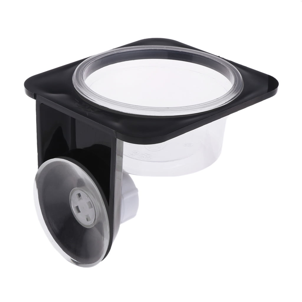 YIEMEEN Reptile Feeder Suction Cup Anti-Escape Reptile Food Dish Water ...