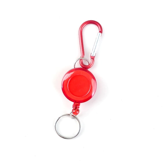 YIEMEEN Retractable Keychain Carabiner Badge Holder with 27.56inch ...