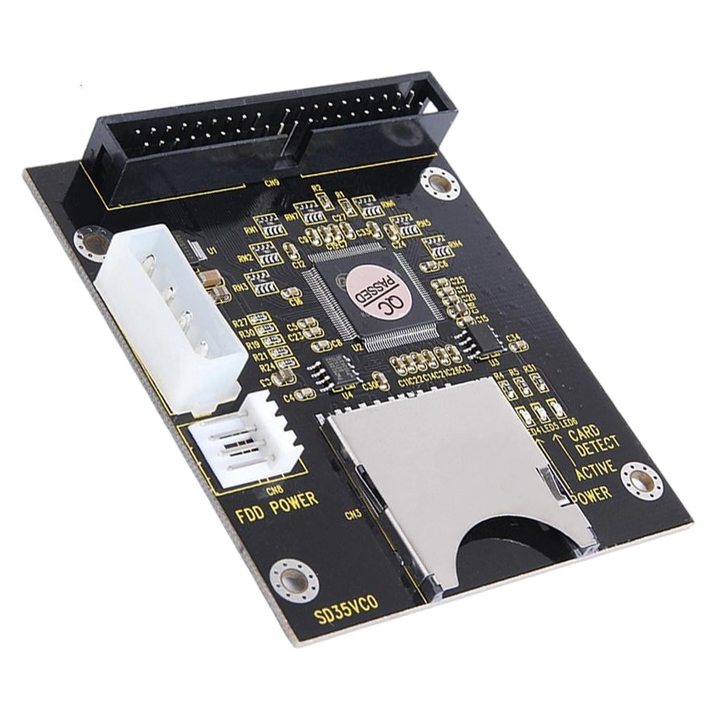 YIEMEEN SDXC to 3.5" 40Pin Male IDE Adapters Card Memory Card to IDE ...
