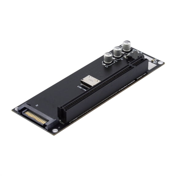 YIEMEEN SFF-8611 to PCIe 4.0 X16 Slot Adapter PCI-e 4.0 Expansion Card ...