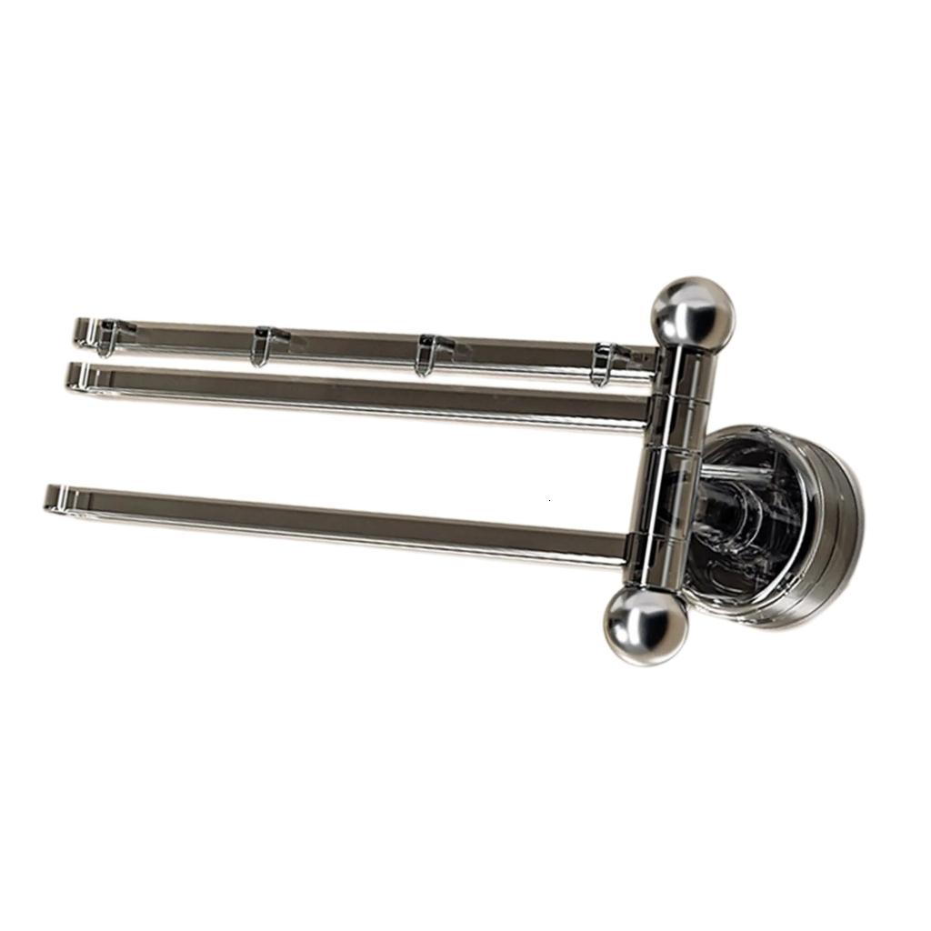 YIEMEEN Space Efficient Rotating Towel Rack For Showers Easy Cleaning ...
