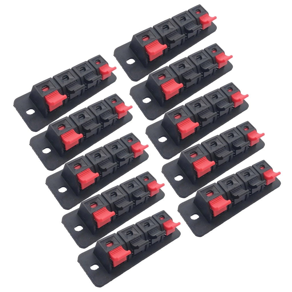 YIEMEEN Spring Terminal Clip 4Pin for Auditory Equipment LED Aging ...