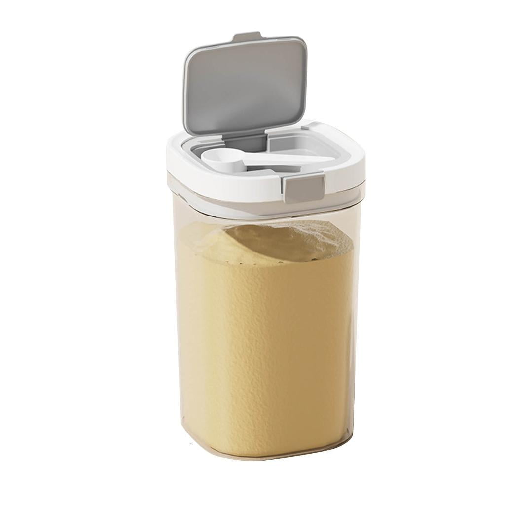 YIEMEEN Stackable 1800ML Dry Goods Container Leakproof Design Snacks ...