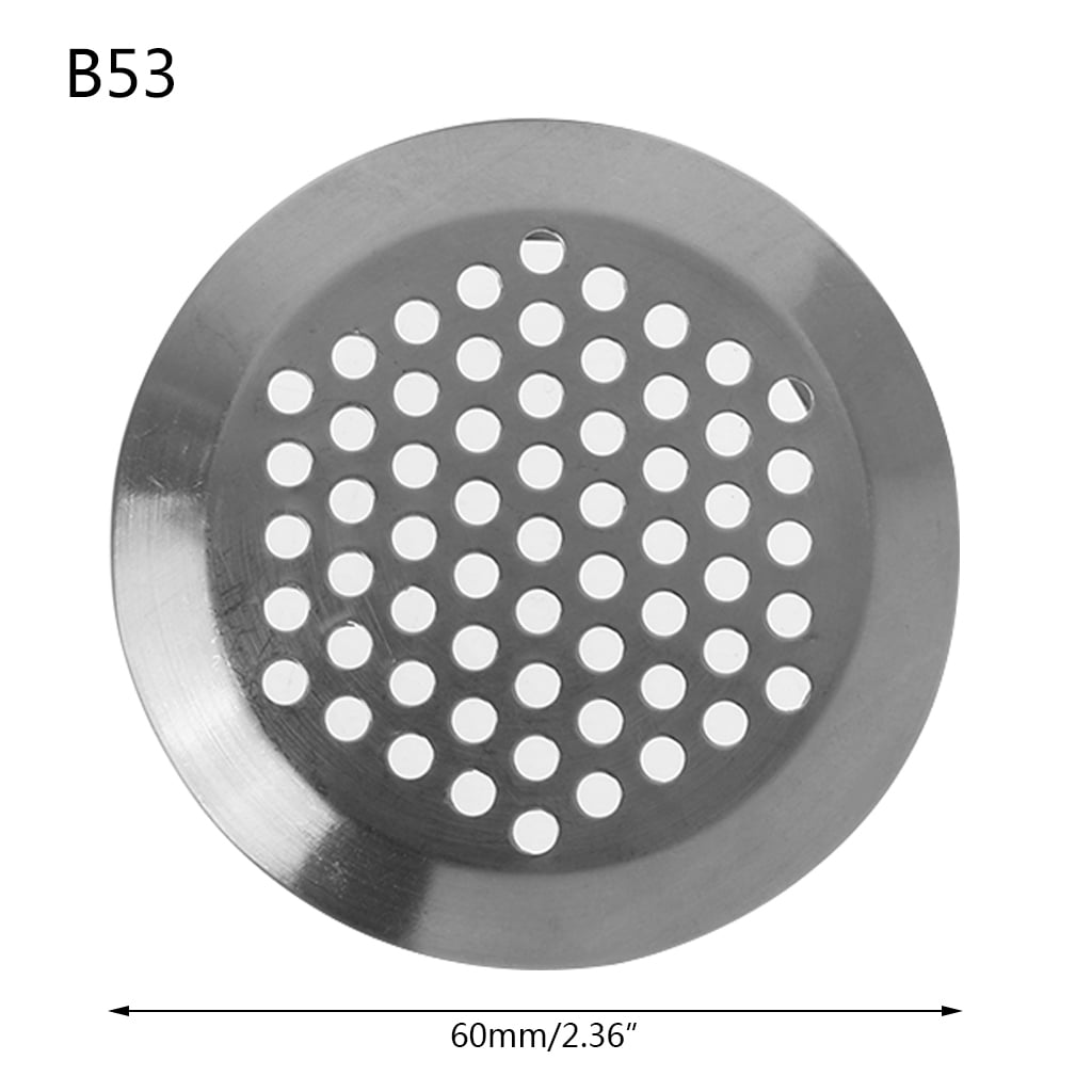 YIEMEEN Stainless Steel Air Vent Hole Ventilation Louver Round Shaped ...