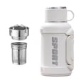 YIEMEEN Strong Metal Heat Resistant Bottle With double Lid Design For ...