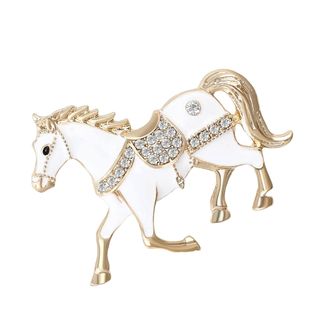 YIEMEEN Sturdy Horse Shaped Pin for Daily Wear or Party Outfits ...