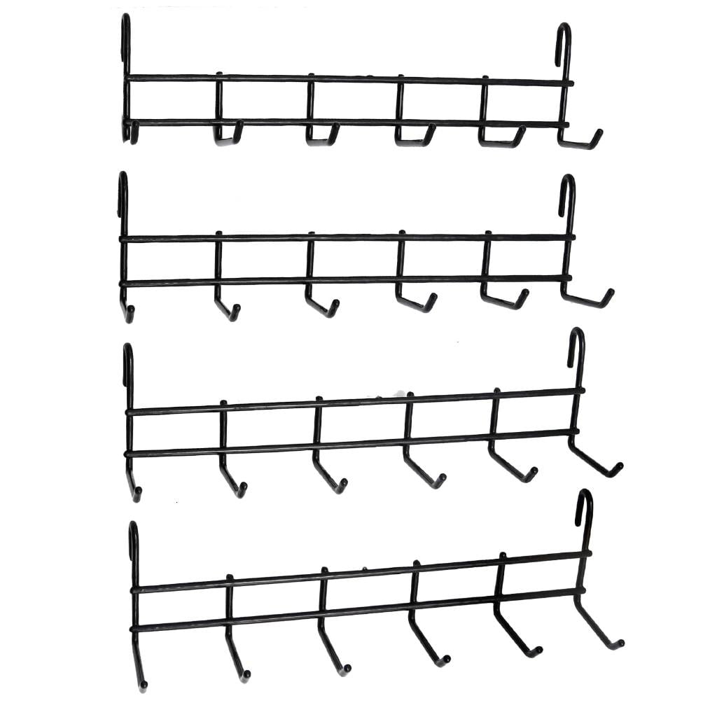 YIEMEEN Sturdy Iron Mesh Basket Hook with Flexible Hook Spacing Pack of ...