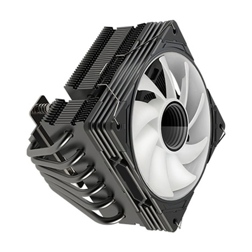 YIEMEEN Superior Cooling Efficiency CPU Air Coolers with 6Heat Pipe And ...