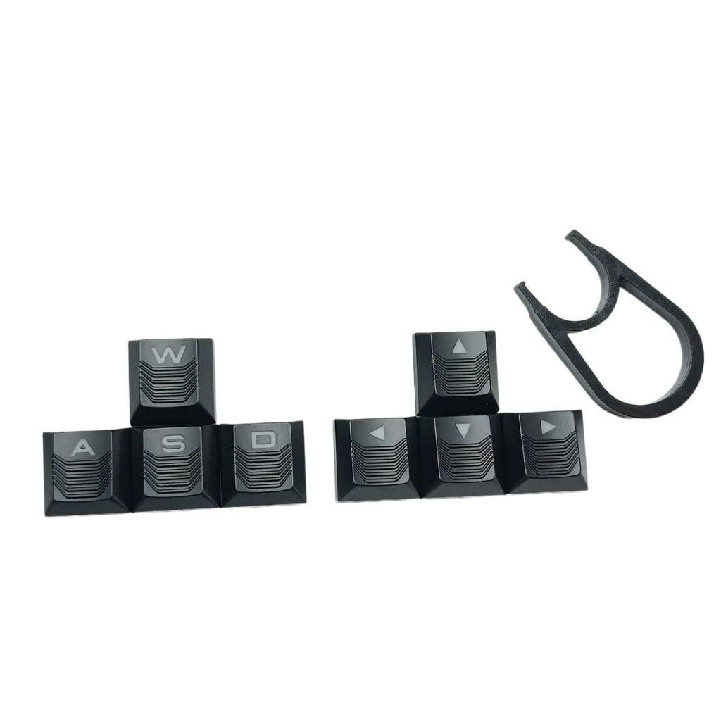 YIEMEEN Translucent Keycaps For WASD And Arrows Keys Enhancing Keyboard ...