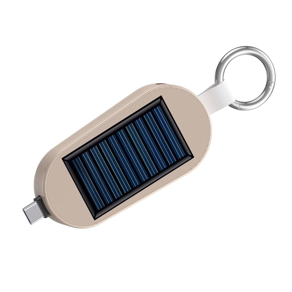 YIEMEEN Travel Solar Power Adapter Type C Charging And Adapter For ...