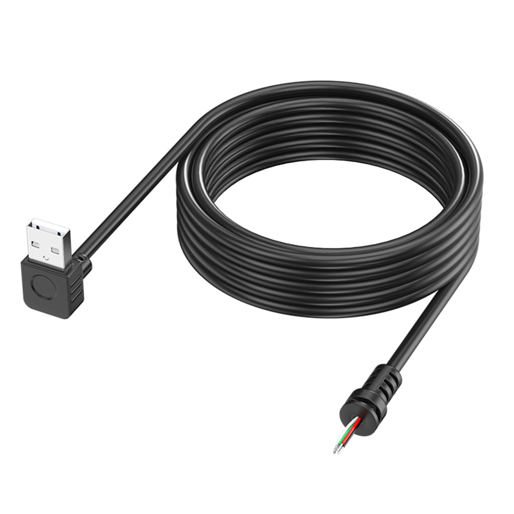 YIEMEEN USB A Male 4 Pin Bare Wire USB 2.0 Male Plug to Bare Wire Open ...