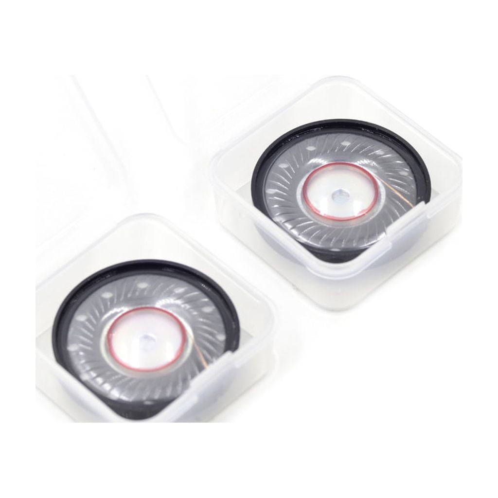 YIEMEEN Upgraded 33Ohm DIY Speaker 40mm Round Shape Speaker Driver for ...