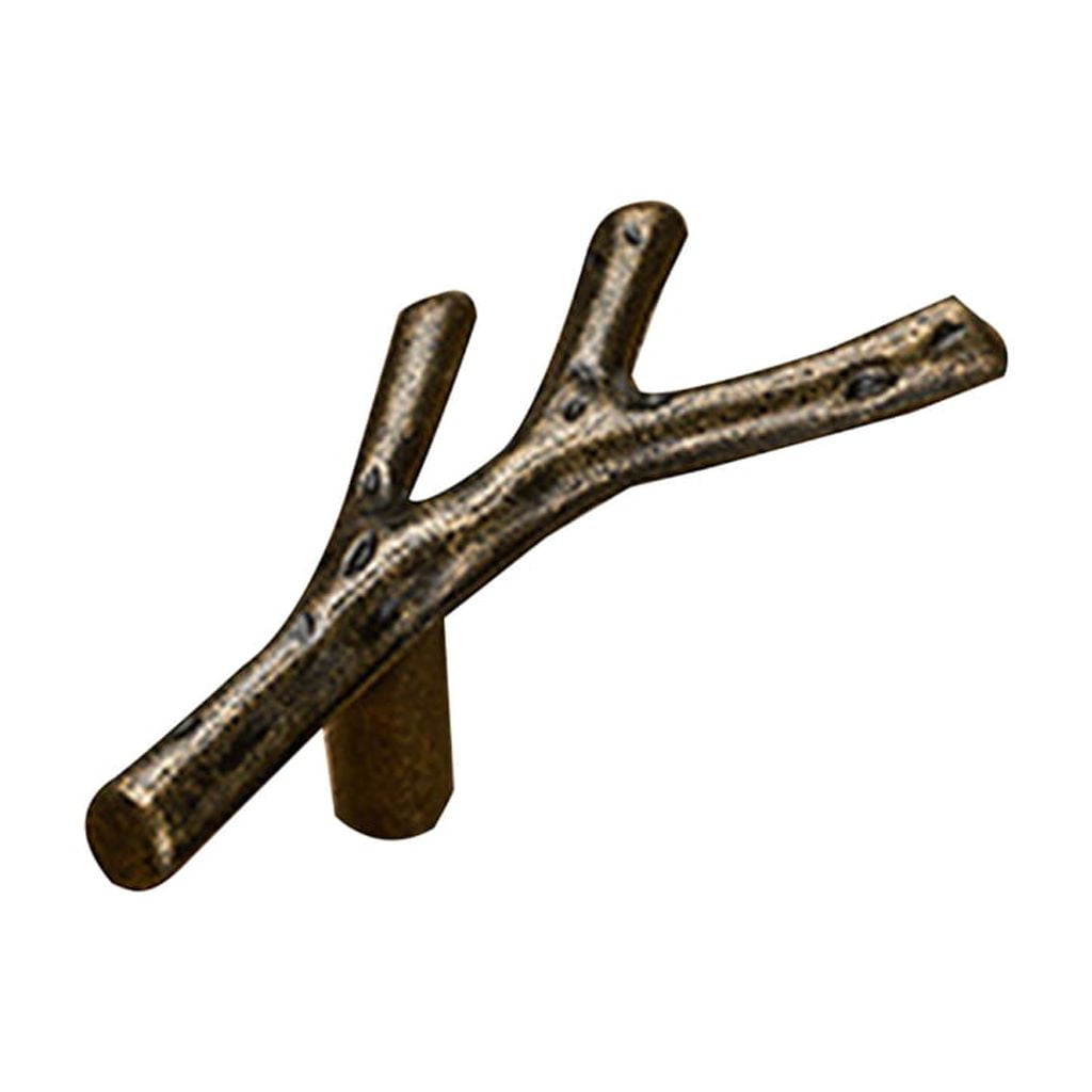 YIEMEEN Vintage Tree Branch Handle Simple Drawer Door Pulls Home ...